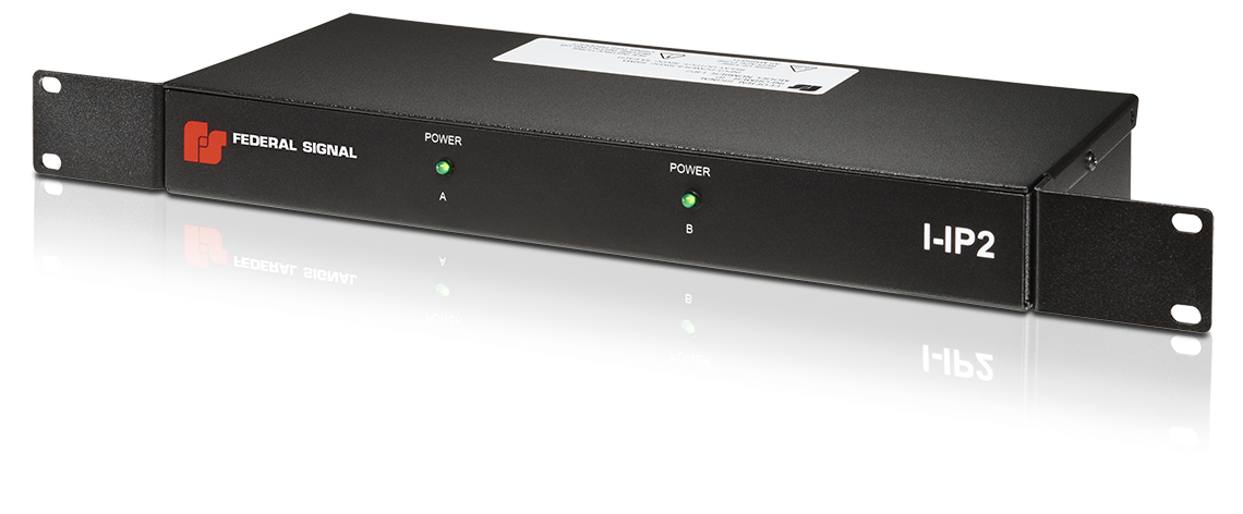Federal signal voice alerting receiver amplifier