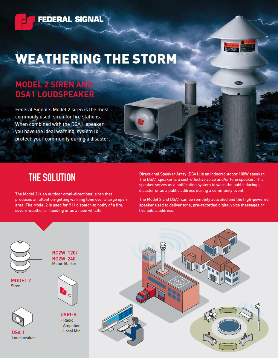 Model 2 Omni-Directional Siren | Federal Signal