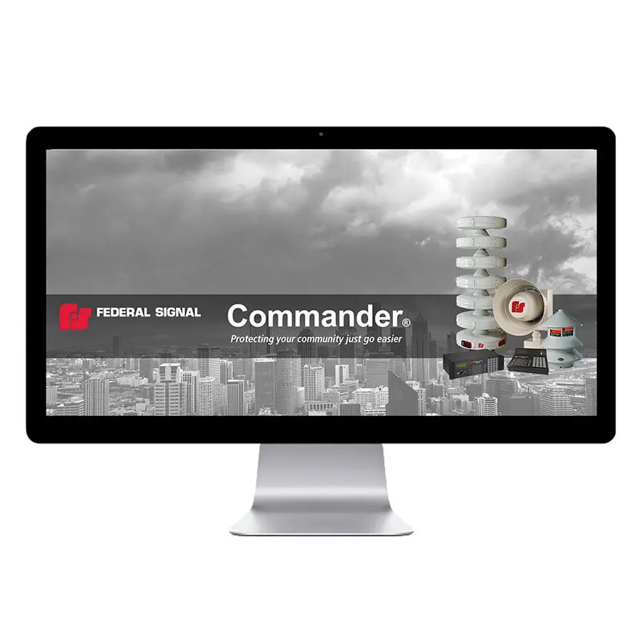 Commander® On-Premises Siren Control and Monitoring System | Federal Signal