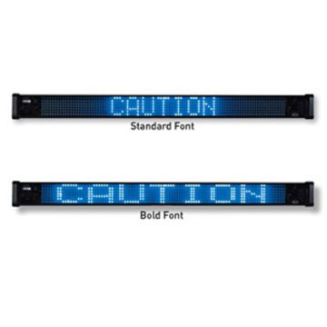 Police and Fire LED Vehicle Message Board | Federal Signal