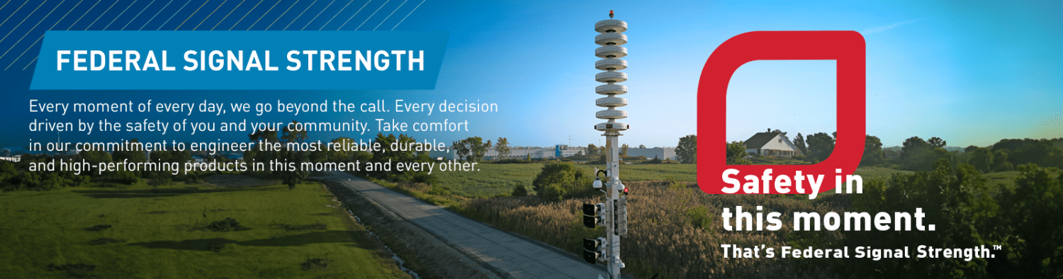 Warning & Mass Notification Systems | Federal Signal