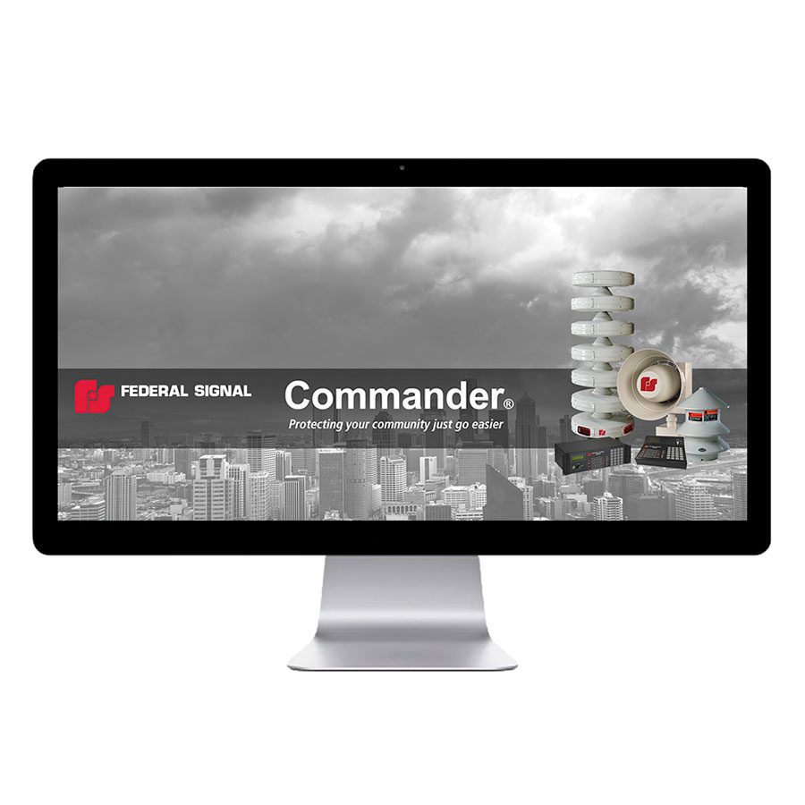 Commander® On-Premises Siren Control and Monitoring System | Federal Signal